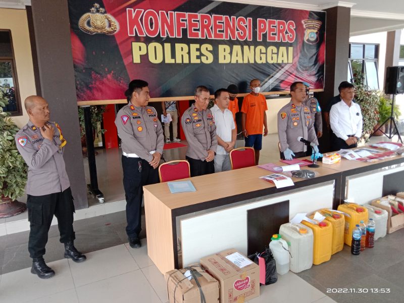 Berhasil Ungkap Berbagai Kasus Operasi Pekat Tinombala Ii 2022 Polres