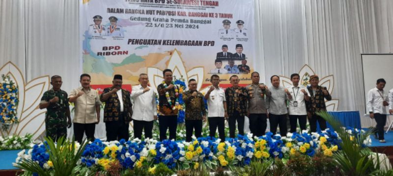 Ribuan Anggota BPD Se-Sulteng Temu Raya di Banggai Dibuka Gubernur ...
